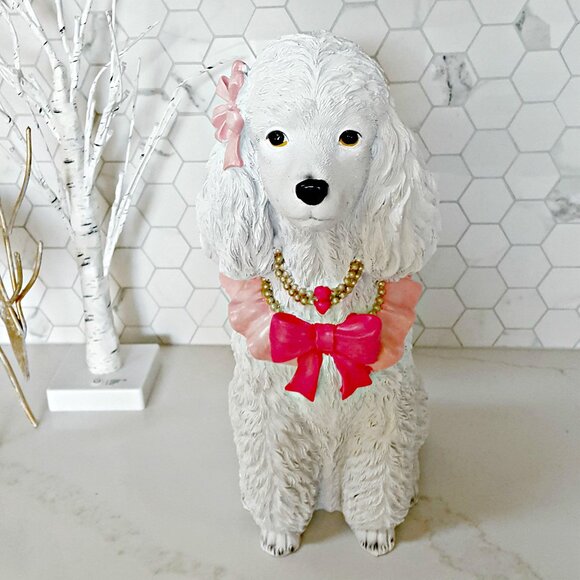 Rachel Zoe | Accents | New Exquisite Jumbo French Poodle Statue | Poshmark